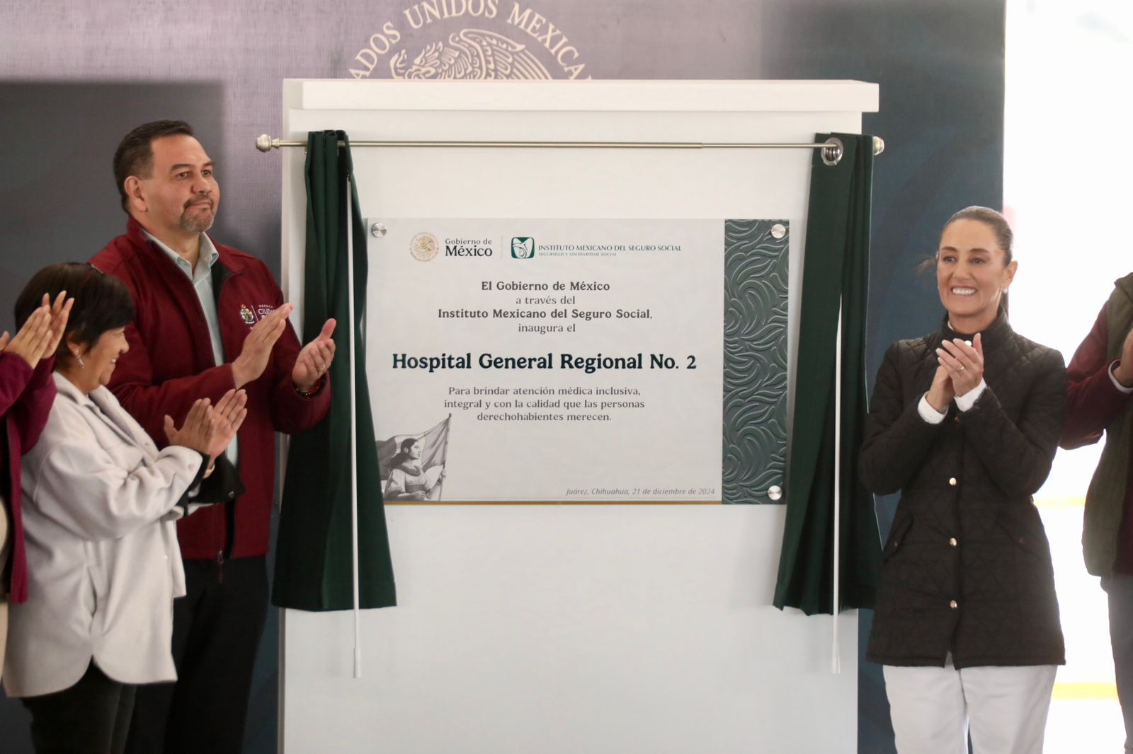 La Presidenta Claudia Sheinbaum inaugura el Hospital General Regional 2 ...